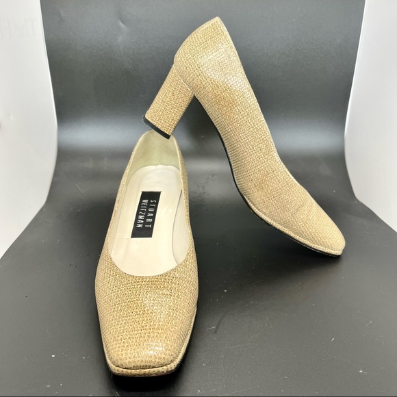 Stuart Weitzman | Shoes | Stuart Weitzman Womens Pumps Heels Wicker ...